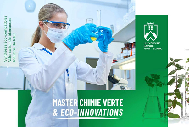 Master chimie verte et éco-innovations