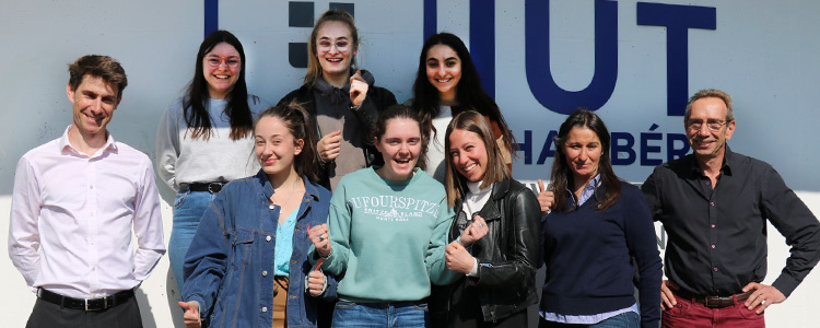 6 étudiantes de l'IUT de Chambéry classées 2e dans le concours national ...